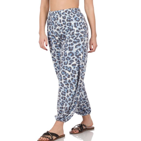 Zenana Outfitters | Pants & Jumpsuits | Nwt Leopard Split Side Pants ...
